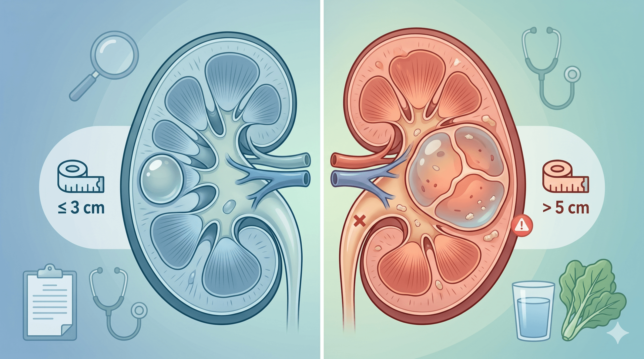 What Size of Kidney Cyst Is Dangerous? The Complete Guide to Simple vs ...